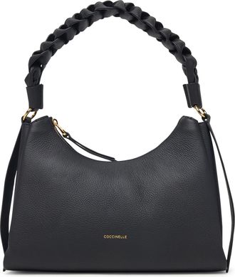 Coccinelle Handtasche Coccinelle M50 Boheme Grana Double E1 M50 13 03 01 Schwarz