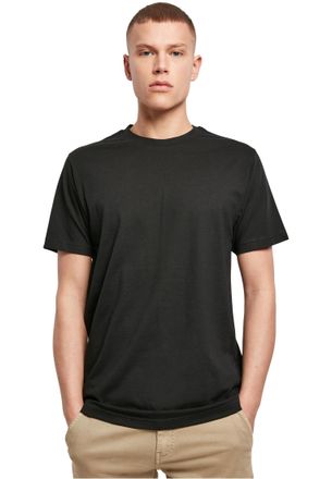 Build Your Brand Organic T-Shirt Round Neck, Black, 3XL
