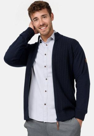Indicode Strickjacke Herren INCason Herrenstrickjacke