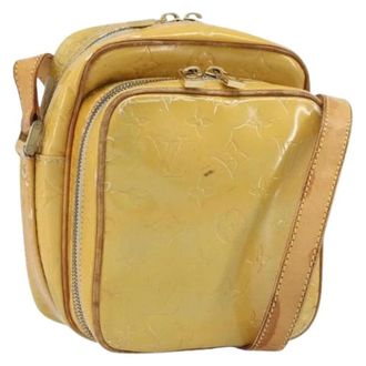 Louis Vuitton Pre-owned Vintage Schultertasche aus Lackleder - - Pre-owned - Damen - Beige - ONE SIZE