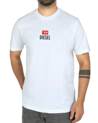 Diesel Rundhalsshirt Regular Fit - T-JUST SMALL-NEW D LOGO