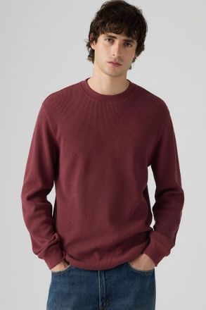 Levi's T Shirt Thermique Manche Longue Standard - Homme - Violet / Tawny Port - L