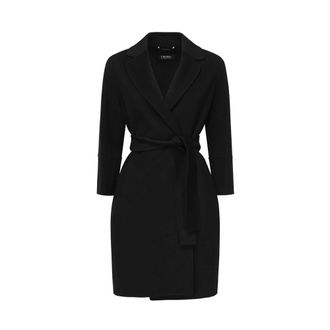 Max Mara Damen, M&auml;ntel, Schwarzk, MGr&ouml;&szlig;e