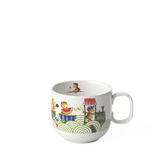 Villeroy & Boch Hungry as a Bear Mug pour enfants avec anse, 180 ml, Porcelaine Premium, Blanc/Multicolore
