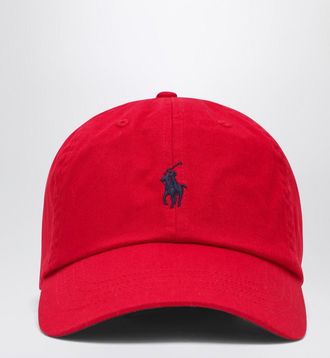 Polo Ralph Lauren Red baseball cap with logo