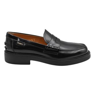 Tod's Logo Loafers - - Shoes - Damen - Schwarzk - 40 EU
