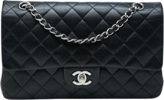 Chanel Sac &agrave; bandouli&egrave;re vintage Pre-owned - Femme - Pre-owned - Noir - Taille: ONE Size