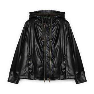 Fiorella Rubino Damen, Jacken, Schwarzk, 5XLGr&ouml;&szlig;e