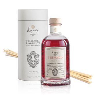 Logevy Firenze 1965 LOGEVY - Raumduft f&uuml;r das Wohlbefinden der Menschen und des Hauses - der antike Etrusco (500 ml NEW 2022)