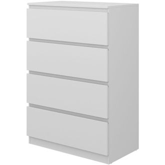 Vicco Commode avec tiroirs Calisto, Blanc, 70 x 102 cm, Vicco