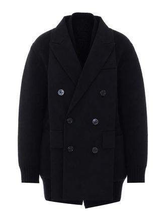 sacai Cardigan - Schwarz