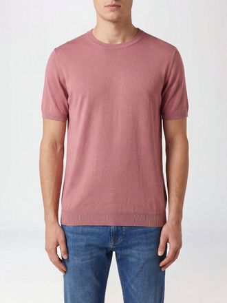 KANGRA Kurz&auml;rmeliger Baumwollpullover mit Rundhalsausschnitt