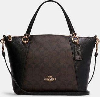 Coach Kacey Satchel Aus Signature-Canvas