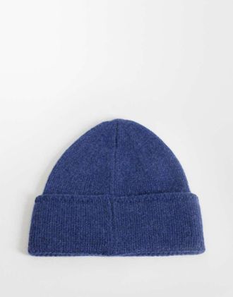 Polo Ralph Lauren Beanie mit gro&szlig;em Logo in Marineblau