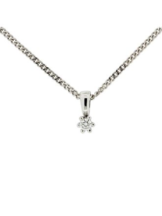 Orolino Halskette Gold 585 mit nat&uuml;rlichem Brillant 0,05 ct