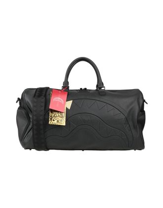 Sprayground BLACKED OUT EMBOSSED GOLD TOOTH DUFFLE