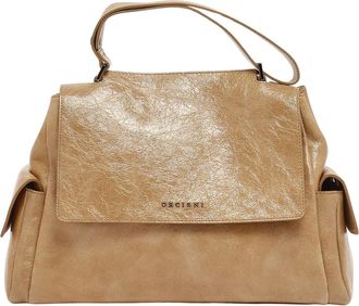 Orciani Femme, Sacs, Beige, Taille: ONE Size Bt2006 Handbag