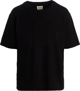 Khaite T-Shirt - Schwarz