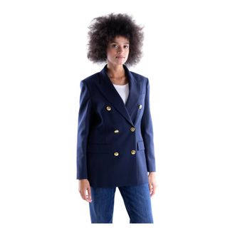 Pinko Pinko, Damen, Jacken, Blau, MGr&ouml;&szlig;e