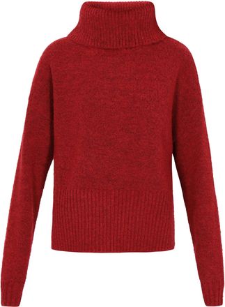 Mymo Pullover Frauen DUNKELROT