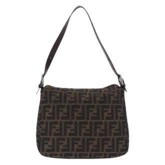 Fendi Sac bandouli&egrave;re vintage Pre-owned - Femme - Pre-owned - Brun - Taille: ONE Size