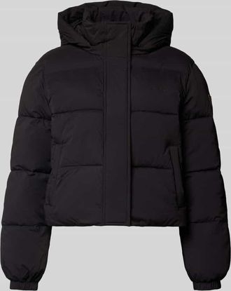 Guess Cropped Steppjacke mit Eingrifftaschen