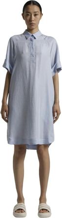 PESERICO Femme, Robes, Bleu, Taille: 44 FR S02103 Midi Dress
