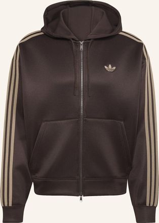 adidas Originals Adidas Originals Adidas Adicolor Spacer Oversized Kapuzenjacke braun