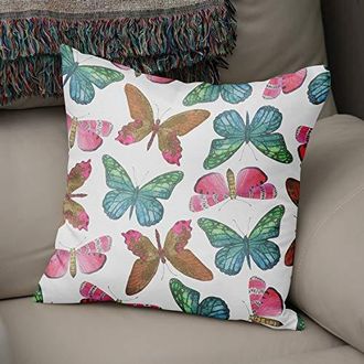 Bonamaison Le Jardin du Lin Kissen Zierkissenbezug Kissenbezug, Zufälliges Muster Dekoration, Für Zuhause Autos Büro Sofa Wohnzimmer Couch Schlafzimmer Dekor, 43