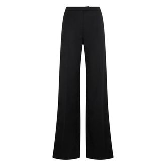 Elisabetta Franchi Pantalon Palazzo - Femme - Pantalons - Noir - Taille: 36 FR