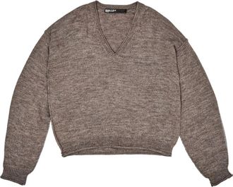 Bimba & Lola pull à col v - Marron