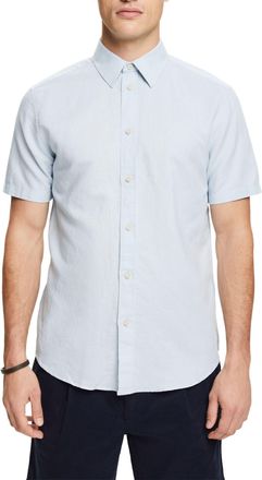 Esprit Herren 994ee2f303 Hemd, 440/Light Blue, XL