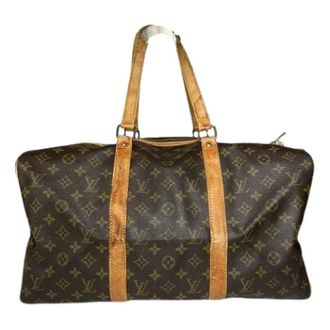 Louis Vuitton Pre-owned Vintage Leder Weekender - - Pre-owned - Damen - Braun - ONE SIZE