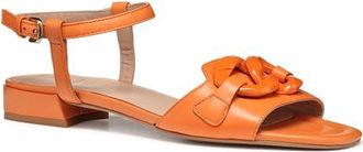 Geox Femme D New ERAKLIA 15 D Sandale à glissière, Orange, 42 EU