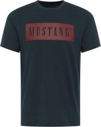 Mustang Jeans Homme Style Austin T-Shirt, Carbone 4135, 5XL Grande Taille EU