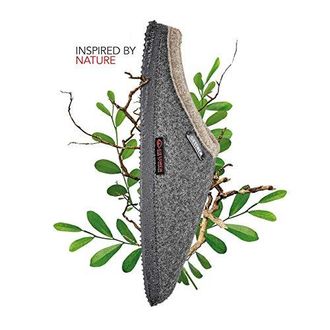 Giesswein Dannheim, Unisex Adulte, Chaussons, Ardoise 016, 41 Eu