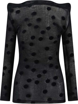 Junya Watanabe Pull Col Rond - Noir