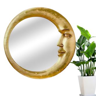 Generic wandspiegel badezimmer retro spiegel schlafzimmer mond wandspiegel leichte wohnaccessoires f&uuml;r schlafsaal wohnung wohnung k&uuml;che wohnzimmer