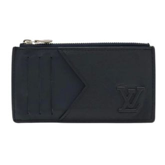 Louis Vuitton unisex, Pre-owned, Bleu, Taille: ONE Size Portefeuille en cuir doccasion