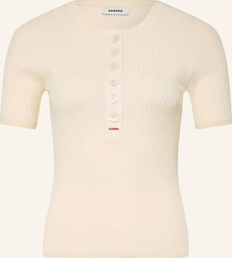 Sandro Sandro Strickshirt weiss