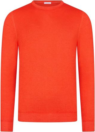 Malo Homme, Pulls, Rouge, Taille: 3XL Pull ras du cou en cachemire et soie