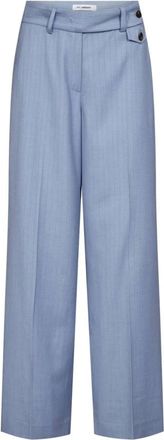 Co'Couture Femme, Pantalons, Bleu, Taille: 44 FR Wide Pantalons
