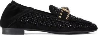 Kurt Geiger Femme, Chaussures, Noir, Taille: 37 1/2 EU Chelsea Crystal Loafer