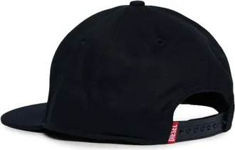 Diesel J01908K_KXA77K9002 Cotton Visor Baseball Cap - Black