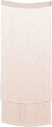 Elisabetta Franchi Femme, Jupes, Rose, Taille: 40 FR Fringed Midi Skirt