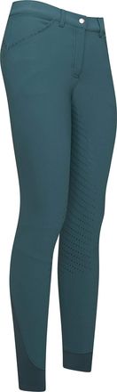 euro-star Easy Rider by Kinder Reithose Elodie Diamond Teal Green Vollbesatz, Taille:146