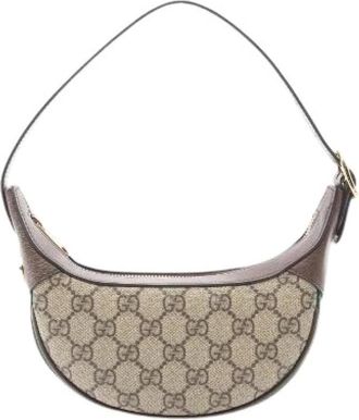 Gucci Sac &agrave; main mini pr&eacute;-poss&eacute;d&eacute; Ophidia GG Supreme - Femme - Pre-owned - Beige - Taille: ONE Size