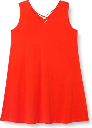 s.Oliver Damen 10.2.11.20.200.2132308 Kleid kurz, 2550 orange, 44