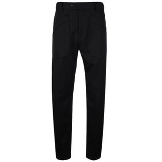 Lanvin Biker Effect Hose - - Trousers - Damen - Schwarzk - 3XL