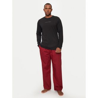 Calvin Klein Underwear Pyjamahose 000NM2781E Rot Relaxed Fit